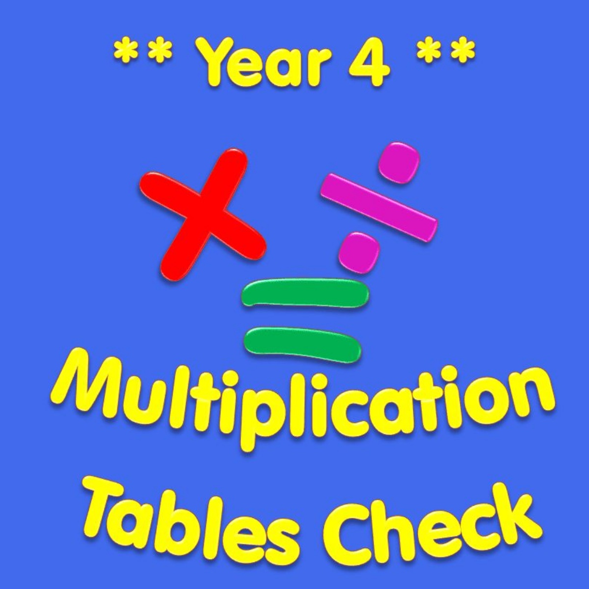 Rosehill Junior School - Year 4 Multiplication Check